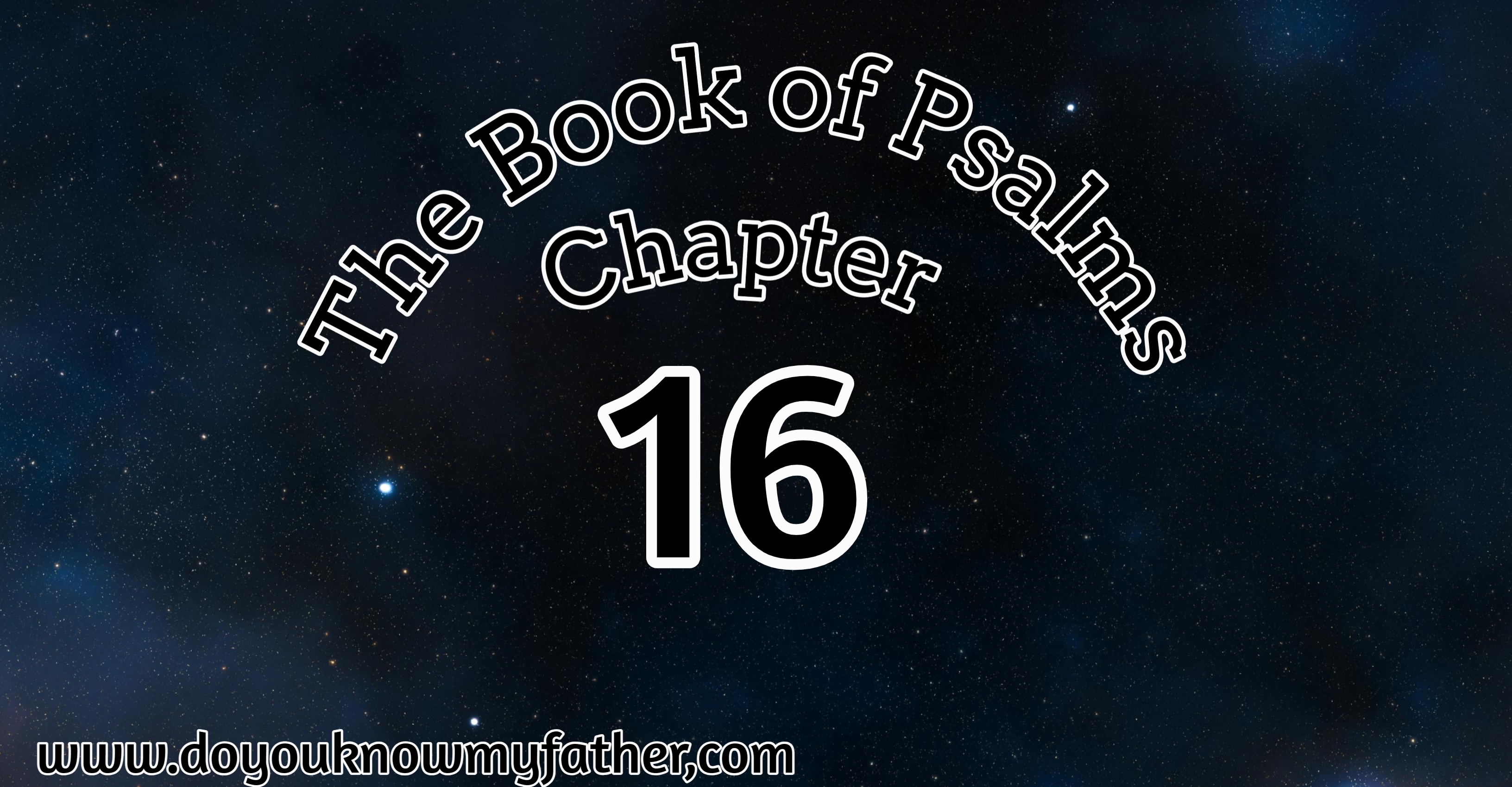 Psalm 16- “The Voice of the Stranger” *Through the Bible series* | Do ...